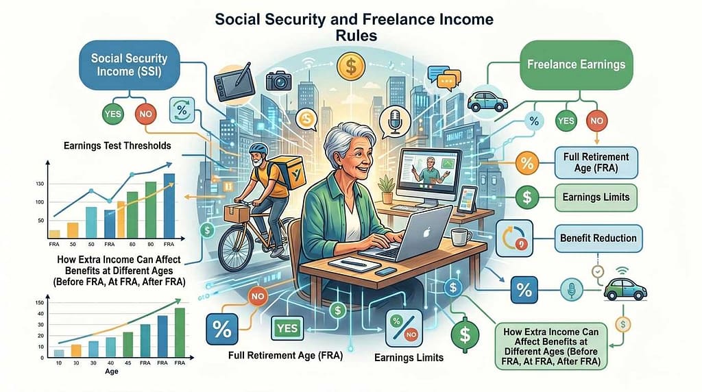 Social Security and Freelance Income for Seniors: 2026 Rules